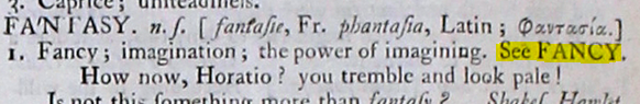 Guide to Dictionary – Johnson's Dictionary Online