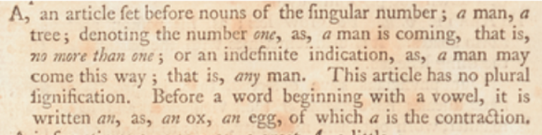Frequently Asked Questions – Johnson's Dictionary Online