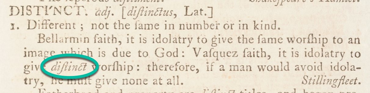 Guide to Dictionary – Johnson's Dictionary Online