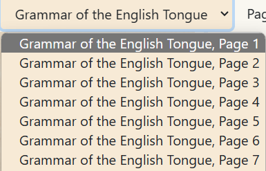 Guide to View Printed Pages – Johnson's Dictionary Online